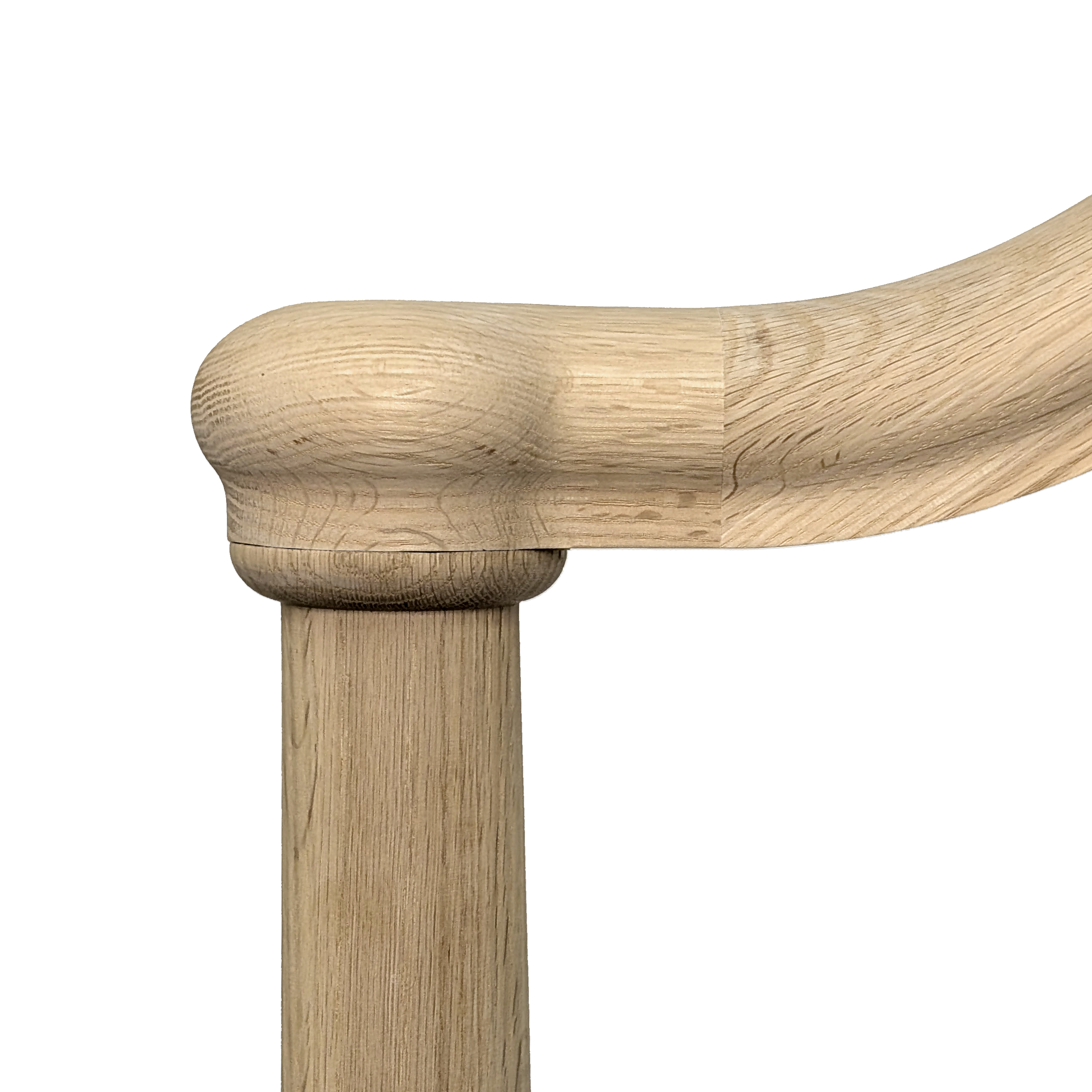 6610 - 2-1/4" x 2-5/8" Wood Handrail | House of Forgings