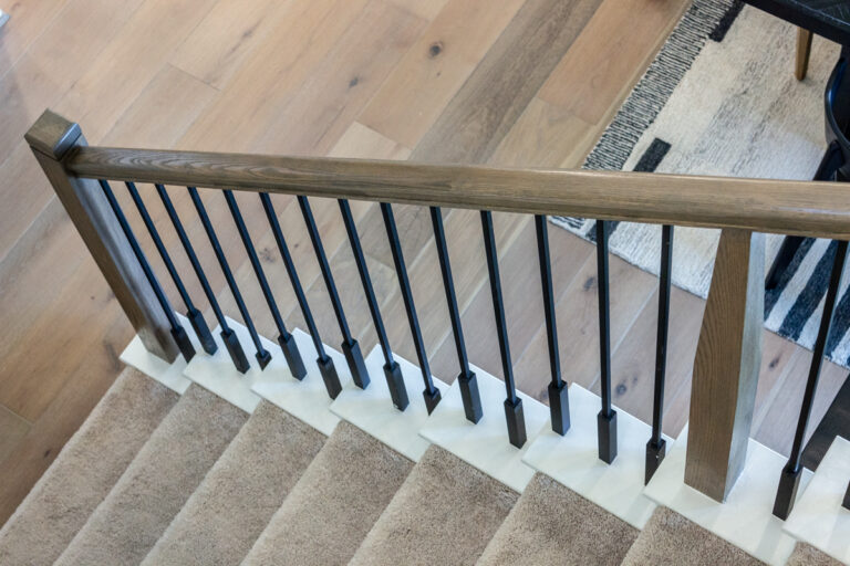 Foundation Iron Baluster in Satin Black by House of Forgings