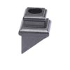 16.3.36 Angled Base Shoe for 5/8" Rd. Iron Balusters - House of Forgings