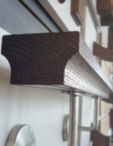 6084 Modern Wooden Handrail - White Oak | House of Forgings