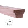 6084 Modern Wood Handrail – Red Oak - Cheap Stair Parts