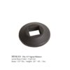 16.3.9 Level Base Collar for 1/2" Sq. Iron Balusters - House of Forgings
