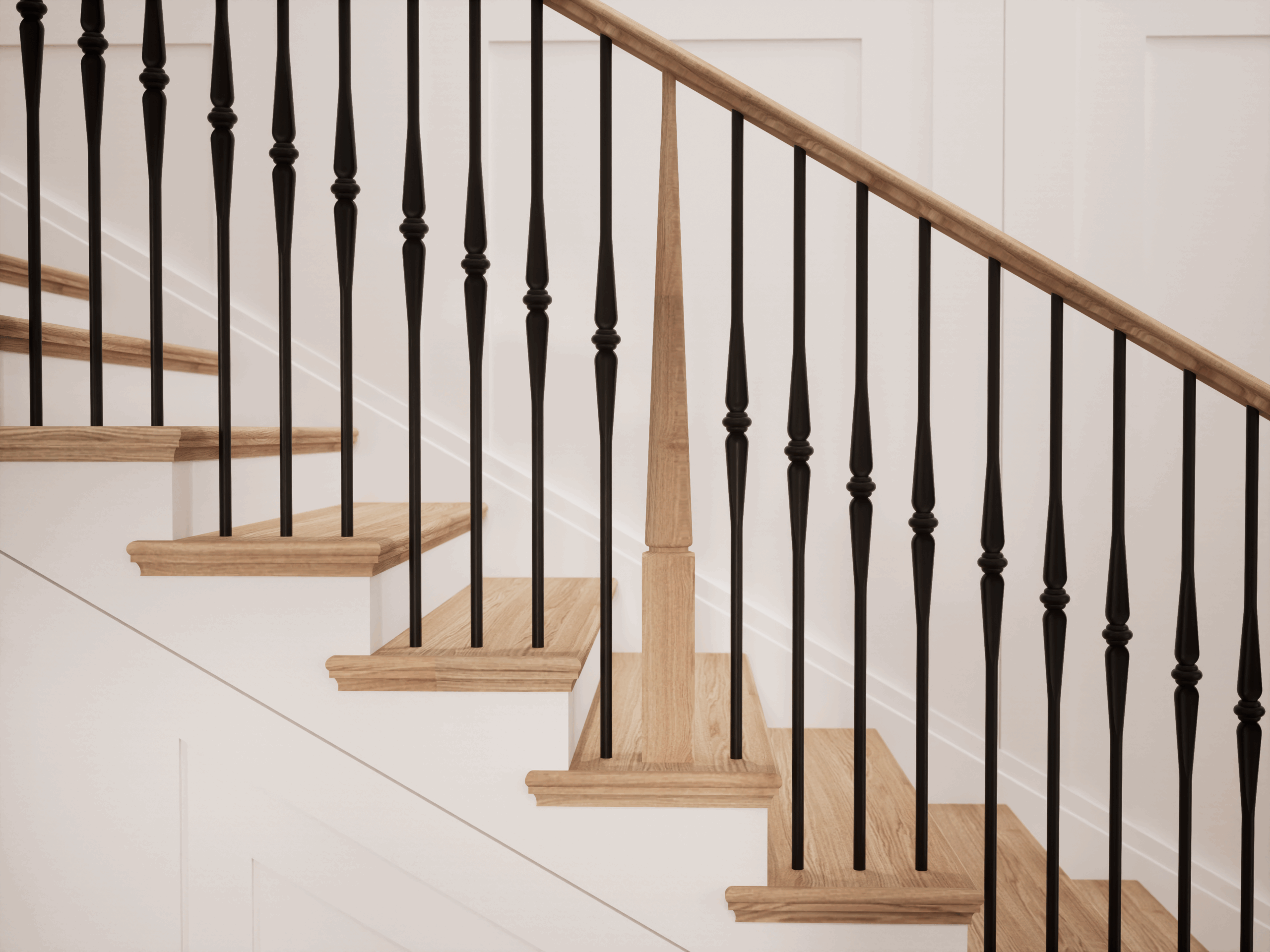 3010-48-SP - 3" x 48" Wooden Newel Post - Stabilizer Röhe | House of ...